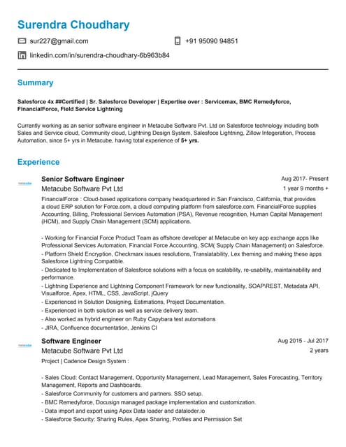 Naga Kiran C Resume | PDF