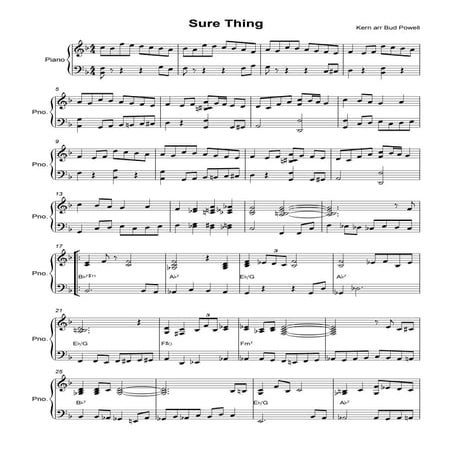 Sure thing | PDF | Classical Music | Music
