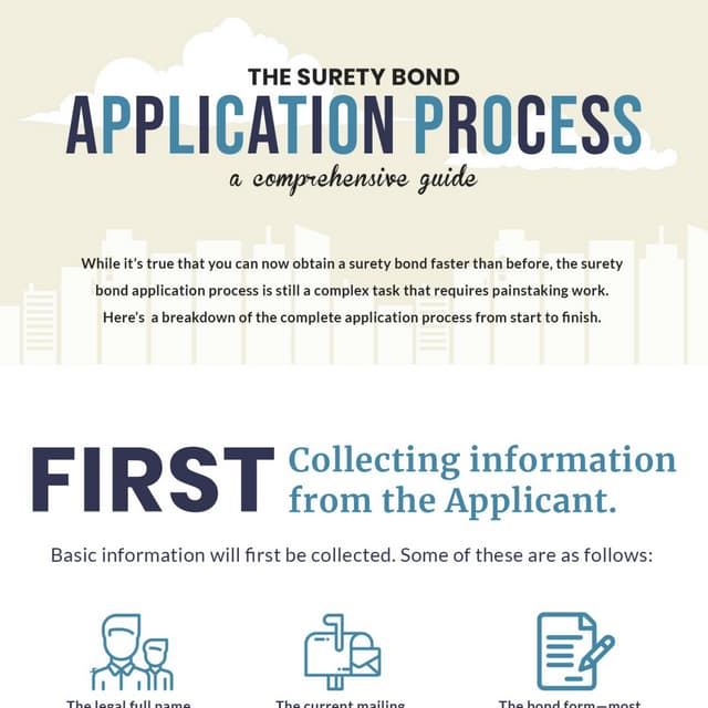 A Comprehensive Guide to the Surety Bond Application Process | PDF