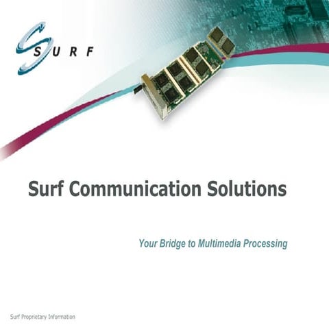 Surf Communication Solutions - Surf General | PPT