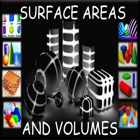 Surface areas and volumes | PPT