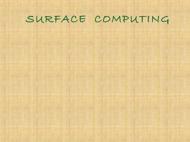 Microsoft Surface | PPTX