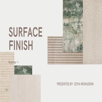 Exterior and interior Finishes- Building Construction | PPTX