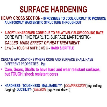 Surface hardening processes | PPT
