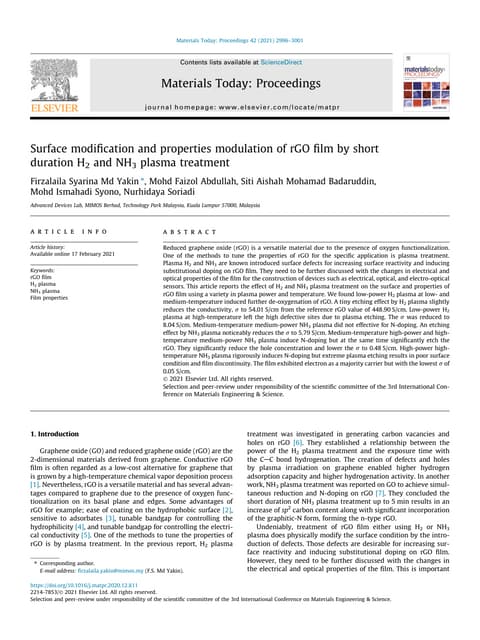 Nanocrystalline graphite humidity sensors for wearable breath monitoring applications | PDF