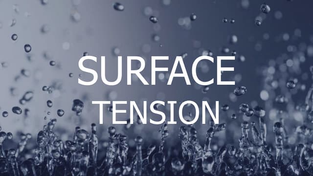 Surface tension.pptx