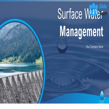 Surface Water Management Powerpoint Presentation Slides | PDF