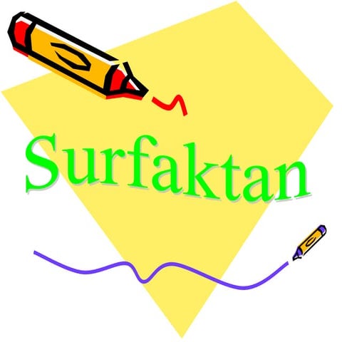 Surfaktan | PPTX