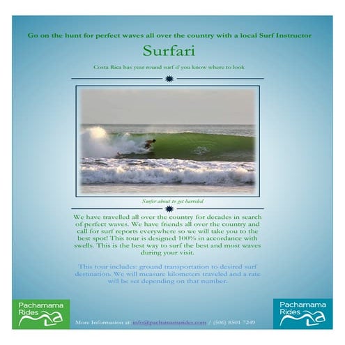 Surf lesson | PDF