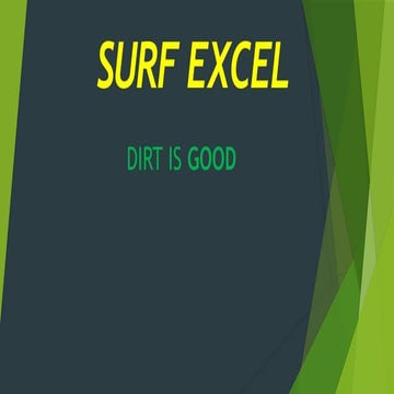 SURF EXCEL.pptx digital marketing xyz12345 | PPT