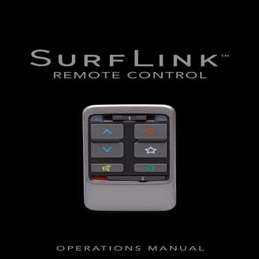 Surf link adv_remote_manual | PDF