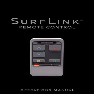 Surf link int_remote_manual | PDF