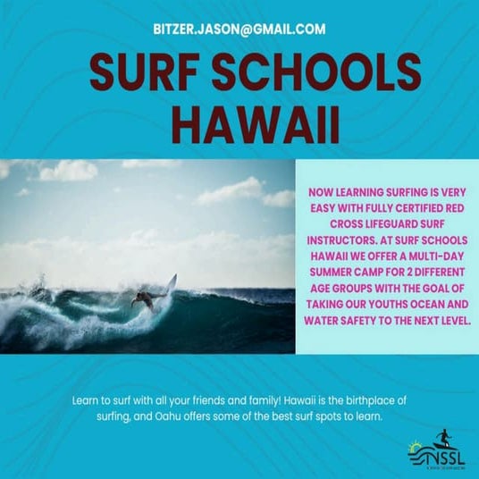 Surf School HAWAII,LAIE, OAHU, PDF...... | PPT