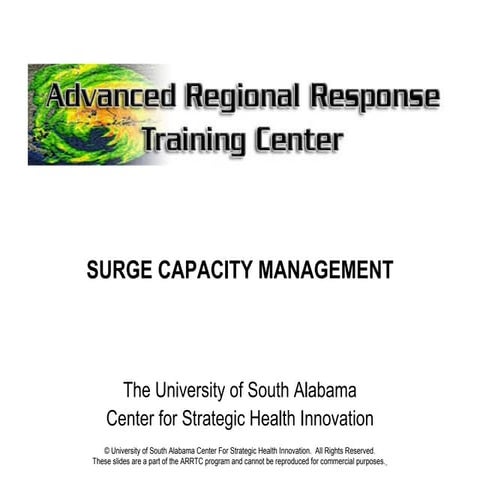 Surge Capacity Management | PPT