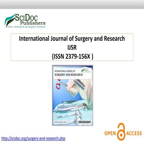 Surgery and Research Journal - SciDocPublishers | PPTX