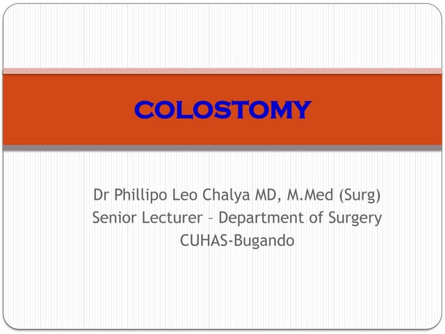 Coding Ostomies in ICD-9 & ICD-10 | PPTX