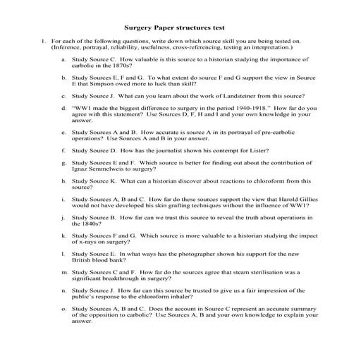 Surgery paper 2 gujarat university | PDF