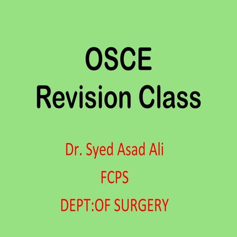 Surgery revision | PPT