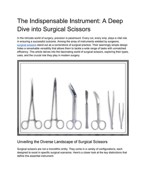 surgeons scissors by greymedical scissors.pptx