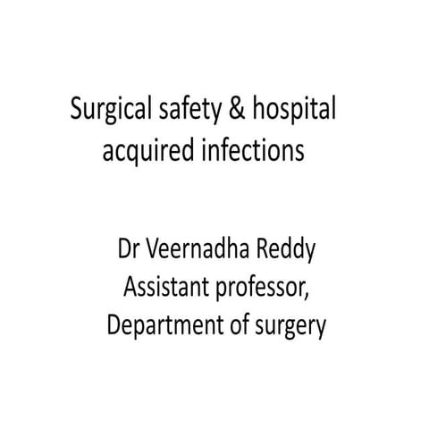 Surgical site-infection | PPTX