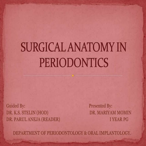 Clinical examination of gingiva | PPTX