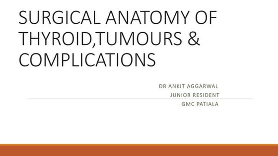 tumor board meeting for thyroid cancer.. | PPT
