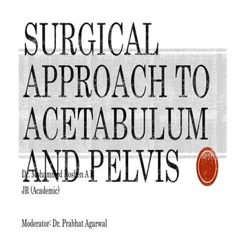 Proximal Tibia Surgical approaches | PPTX