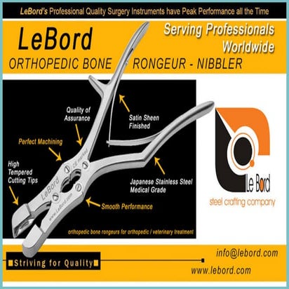 Surgical bone rongeurs | PDF