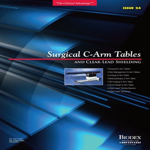 Surgical c arm table and clear shielding | PDF