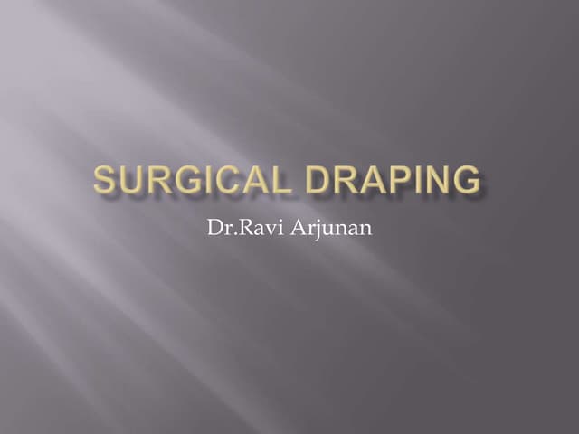 Surgical Instrument Sterilization | PDF | First Aid | Injuries