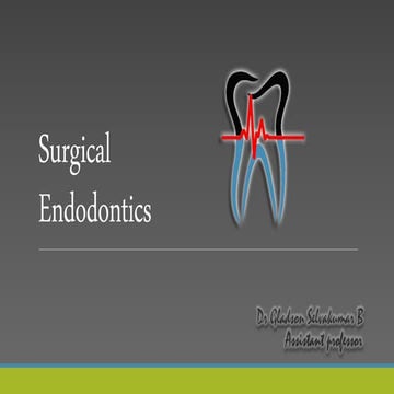 Surgical endodntics | PPTX
