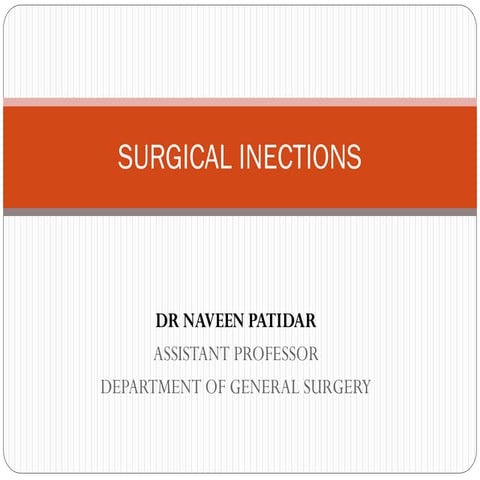 SURGICAL SITE INFECTIONS and Management.pdf