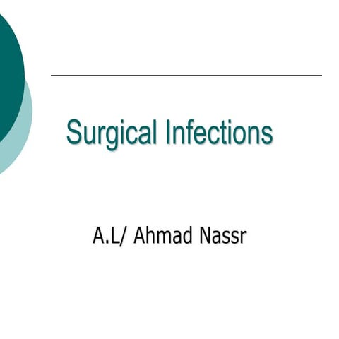 Surgical Infections.pptno | PPT