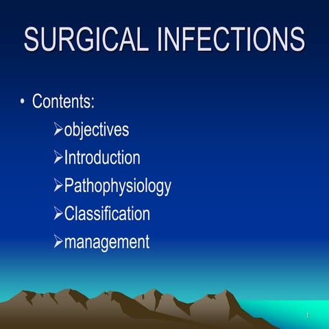 SURGICAL INFECTIONS (BILISSE).ppt