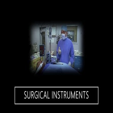 Surgical instruments MBBS practical examples | PDF