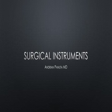 surgical instruments Top 100 surgical instruments with their names ...