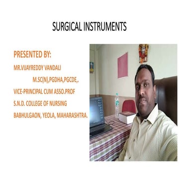 Surgical Instruments Ppt Pptx