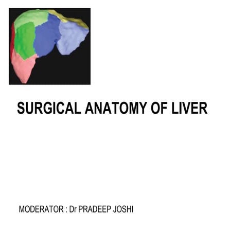 Surgical liver anatomy | PPT