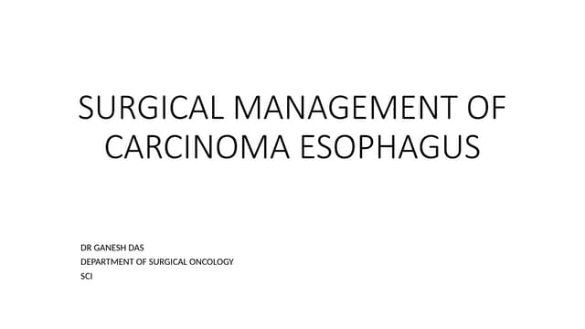 JOURNAL CLUB DISCUSSION ON PRODIGE 23 TRIAL.pptx | Cancer | Diseases ...