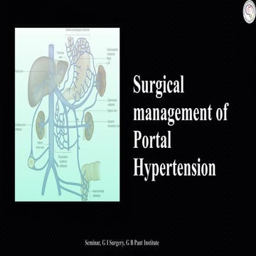 Surgical management of Portal Hypertension.pptx