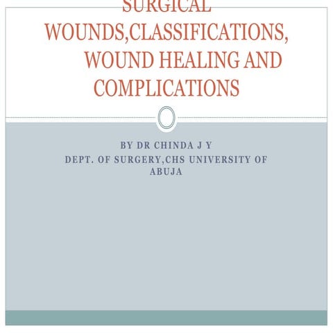 SURGICAL_WOUNDS,CLASSIFICATIONS,WOUND_HEALING_AND_COMPLICATIONS.ppt
