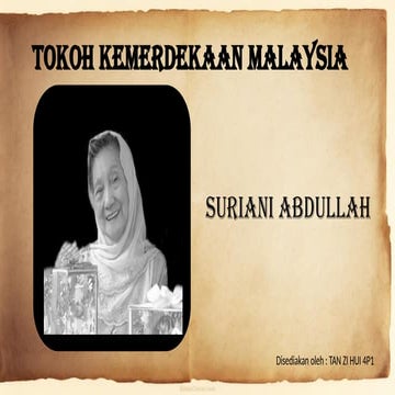Suriani Abdullah- Tugasan Murid Sejarah KSSM | PPT