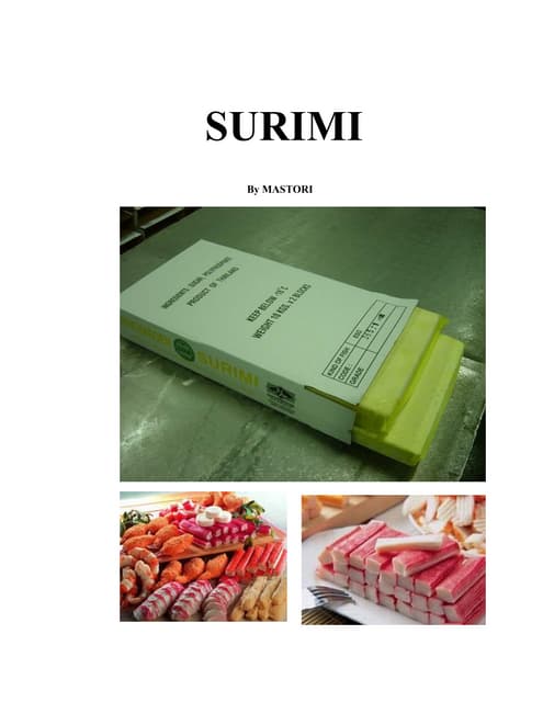 Value added products of fishes | PDF | Cooking | Food & Drink