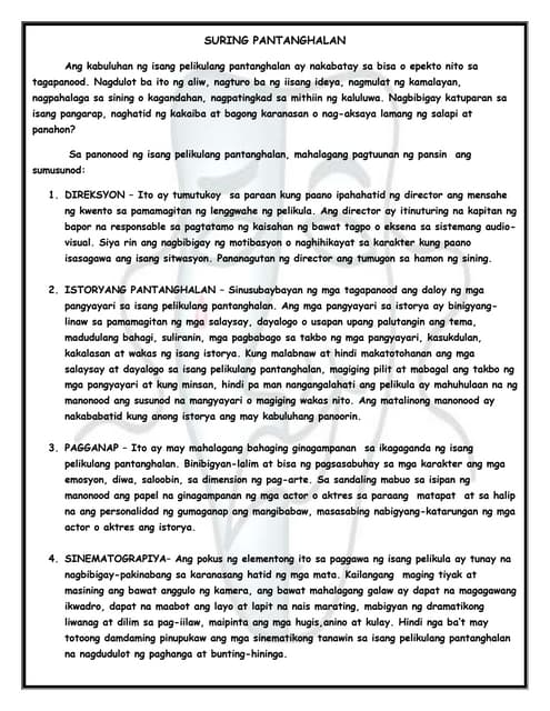 Suring pelikula format | PDF