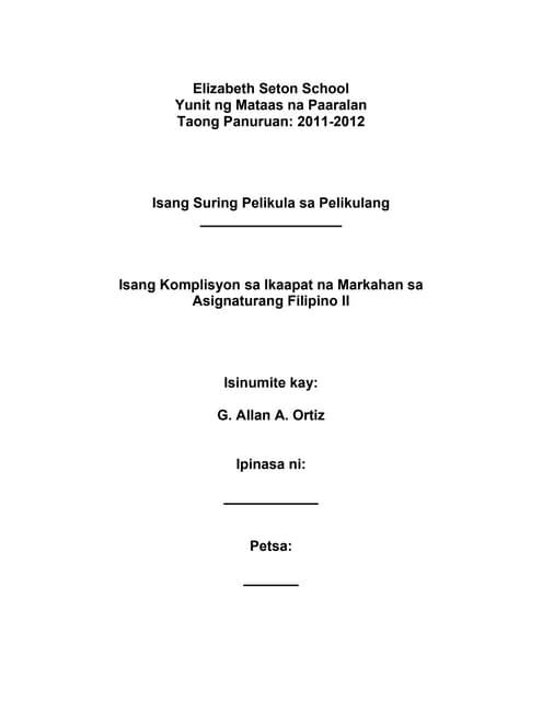 Dekada 70 : Pagsusuri | PDF