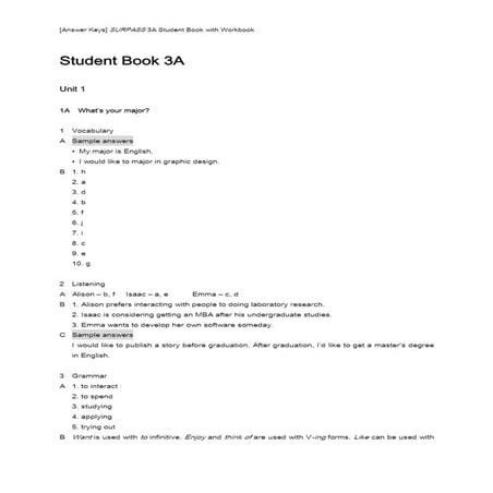 SURPASS 3A Student Book with Workbook Answer key.pdf