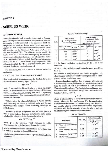 Water resource engineering project list | PDF
