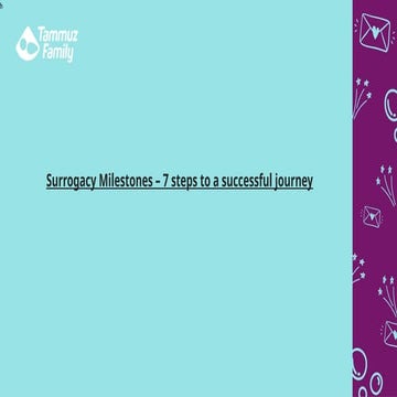 Surrogacy Milestones – 7 steps to a successful journey.pptx