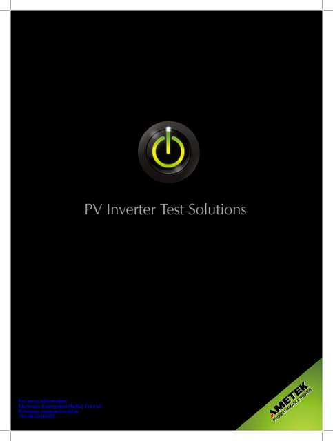 Pv-inverter-efficiency-photon-test | PDF