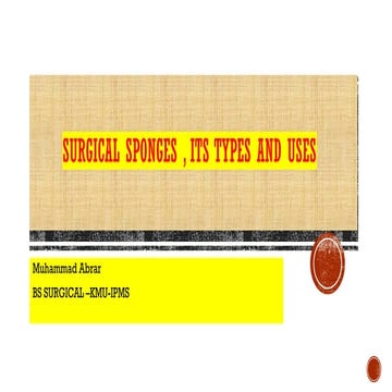 SUR SPONGES, types and hemostatics ,its uses 8 (1).pptx